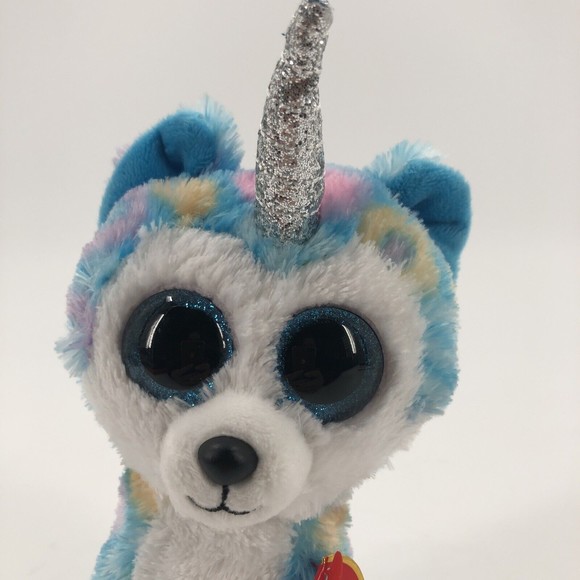 Ty Beanie | Toys | Ty Beanie Boos Helena Husky Dog Unicorn Plush ...